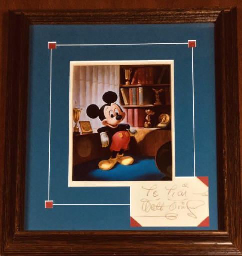 I Buy & Sell Walt Disney Autographs & Signatures